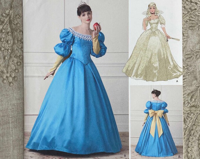 Simplicity 1728 Princess Gown Pattern With Juliet Sleeves - Etsy