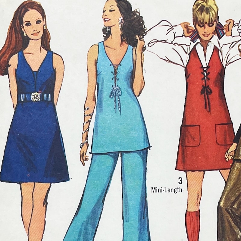 Vintage Plunge Tunic - Etsy