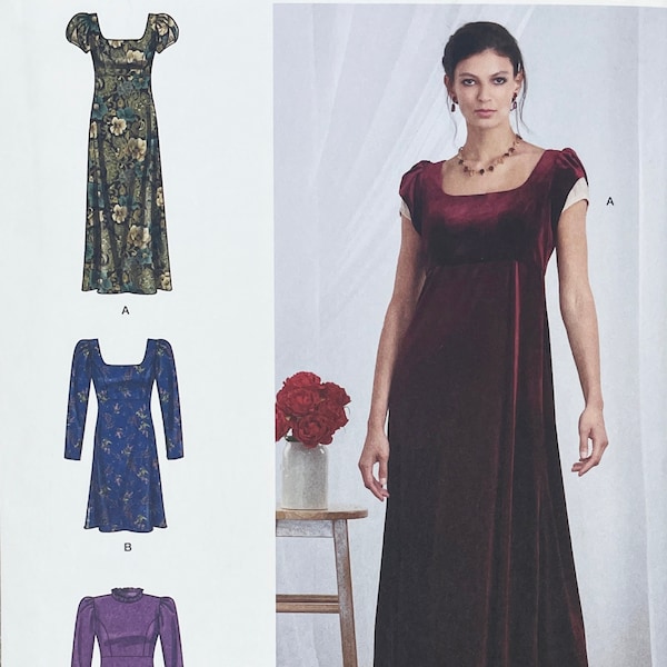 Empire Waist Dress Patterns - Etsy