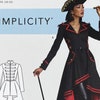 Simplicity 3809 Renaissance Costumes Pattern With Gathered Skirt, Marie ...