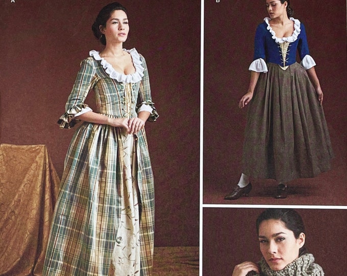 Simplicity 8161 - 18th Century Cosplay Pattern - Size 14-22 - Uncut (FF ...