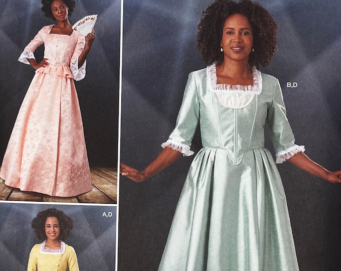 Simplicity 8161 - 18th Century Cosplay Pattern - Size 14-22 - Uncut (FF ...
