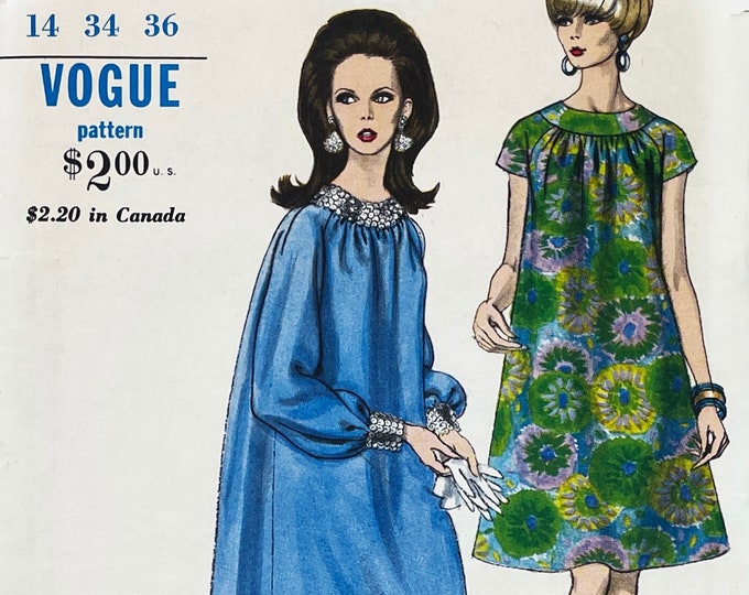 Simplicity 8208 1960s Peasant Mini-dress, Blouse, Suspender Skirt and ...