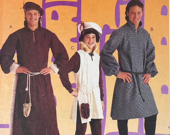 Simplicity 5574 Men's Pumpkin Pants Renaissance Costume Pattern Size XS ...