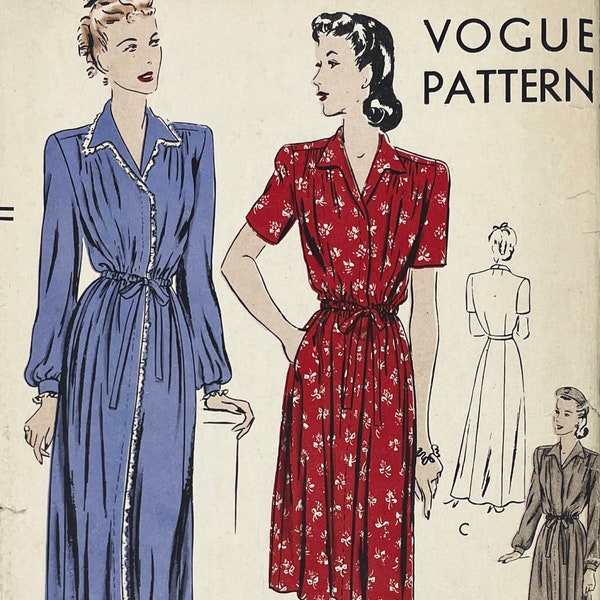 Housecoat Patterns - Etsy