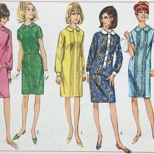 Shift Dress Pattern - Etsy