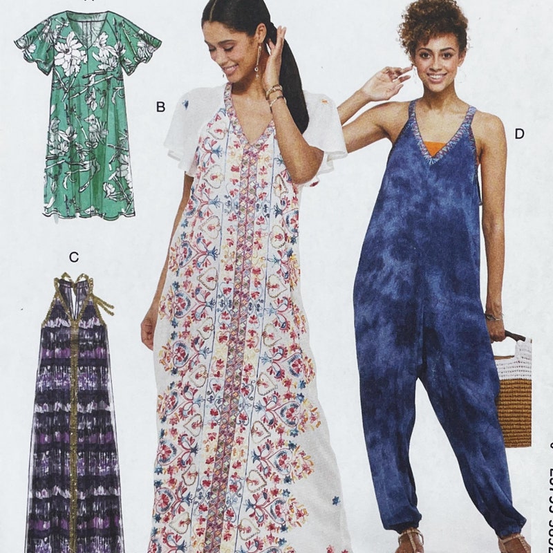 Boho Dress Pattern - Etsy