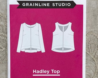 Grainline Studio Hadley Tank Sewing Pattern - Etsy