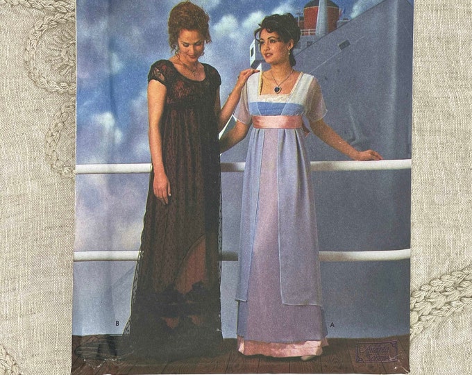 Simplicity 8399 Titanic Edwardian Dress Pattern With an - Etsy