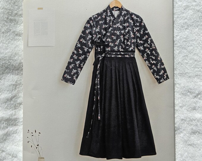 Dailylike (korean) - Modern Hanbok Dress Sewing Pattern- (84-99cm ...