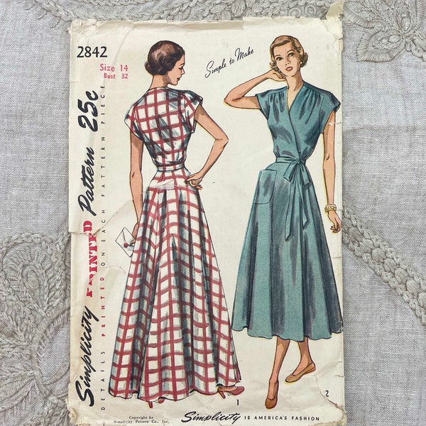 Housecoat Pattern - Etsy