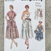 Simplicity 9536 - Reissued 1950s Sweetheart Neckline Sundress With ...