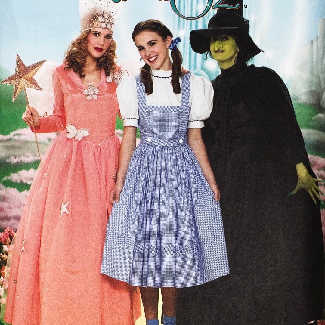 Simplicity 4136 - Adult Dorothy, Glinda the Good Witch and Wicked Witch ...