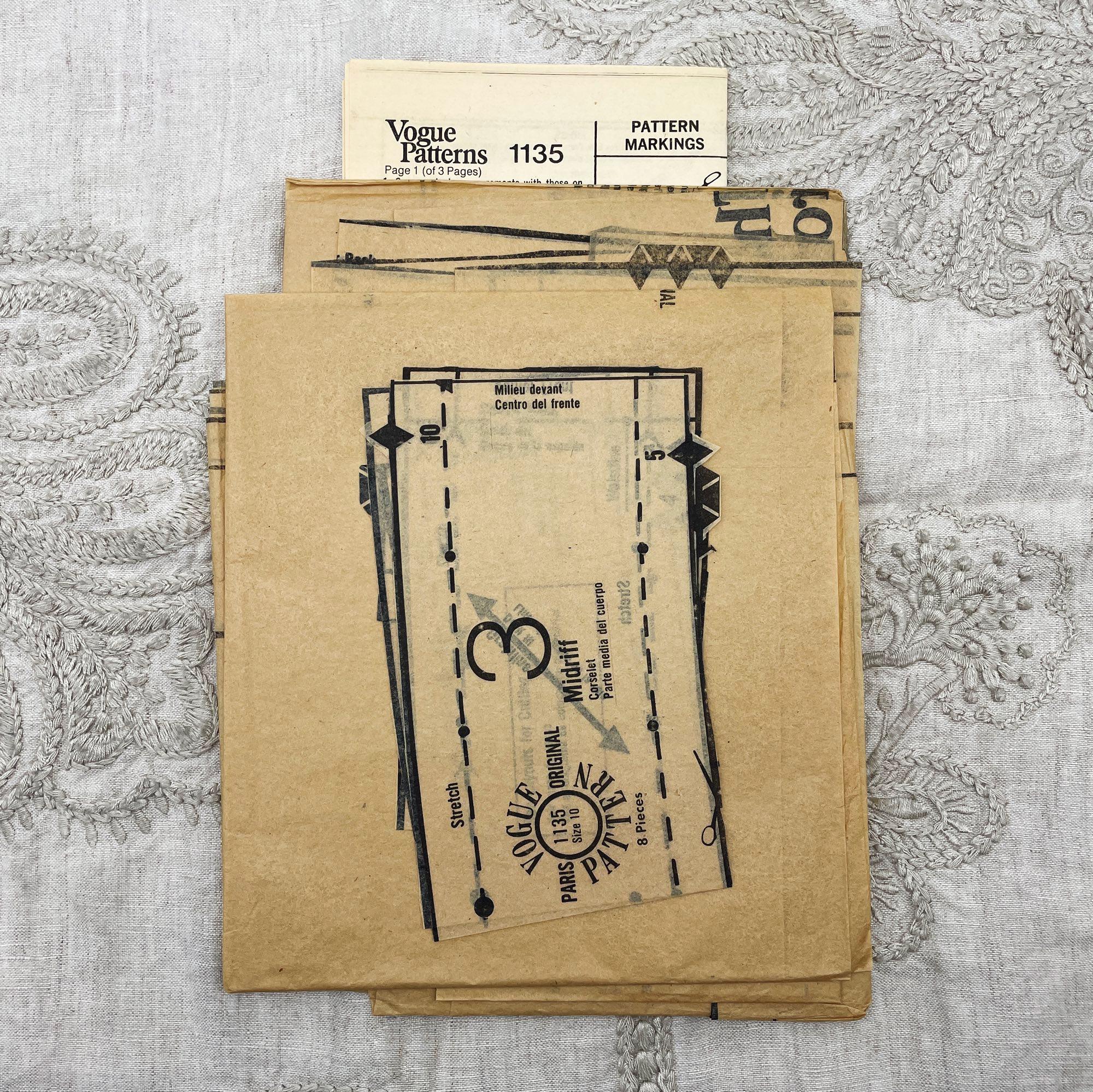 Vogue 1135 - Emanuel Ungaro Original 1970s Goddess Evening Gown Sewing ...