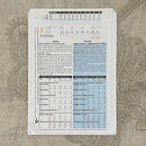 Butterick 6838 - Romantic Nightgown Pattern - Size XS-M (30.5-36 ...