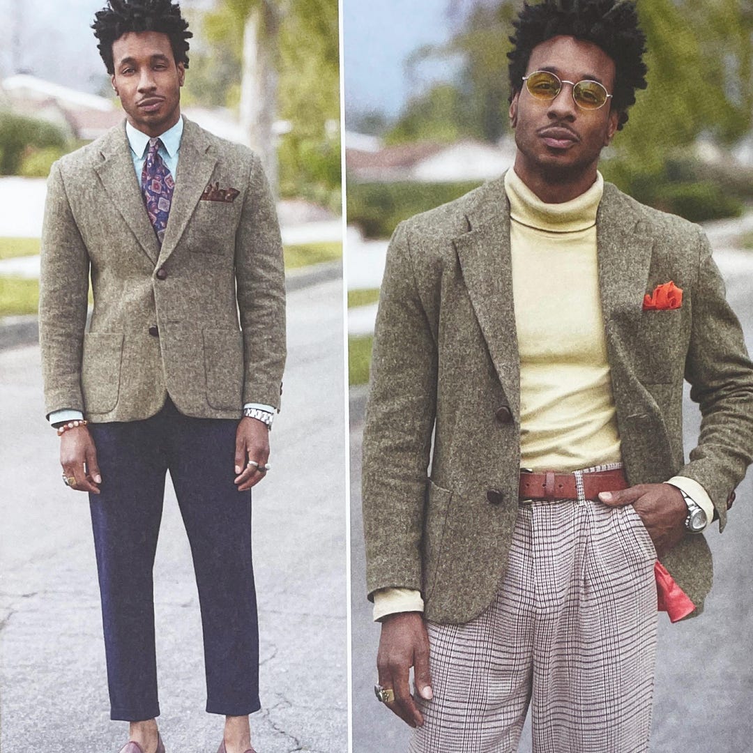 Simplicity 8962 - Mimi G Men's Lined Blazer Pattern - Size 34-42 ...