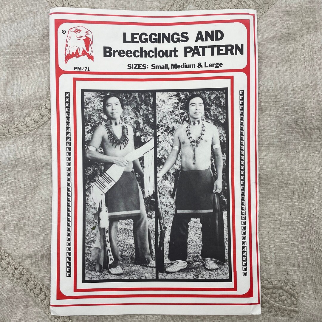 Eagle's View Patterns 71 Leggings and Breechclout Pattern Size S-L 30-39 Waist Uncut FF - Etsy