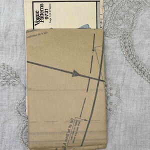 Vogue 9731 1970s Romantic Prairie Capelet Dress Pattern Size 6 60.5 ...