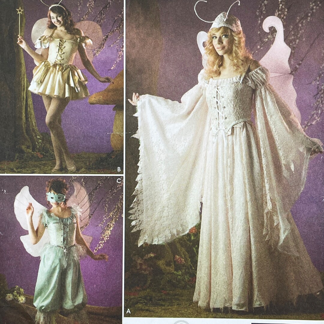 Simplicity 3675 - Fantasy Fairy Costume Pattern With Ophelia Dress ...