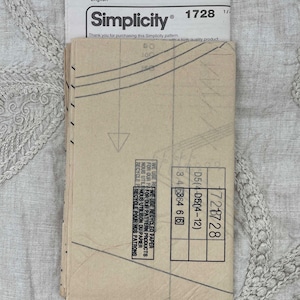 Simplicity 1728 - Princess Gown Pattern With Juliet Sleeves and Evil ...