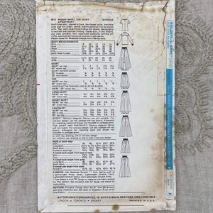 Butterick 4512 Rare John Kloss Button Front Shirt, Scoop Neck T-shirt ...