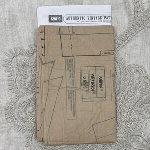 Simplicity 9819 - Reissued 1950s Soft Gathers Midriff Dress and Jacket ...