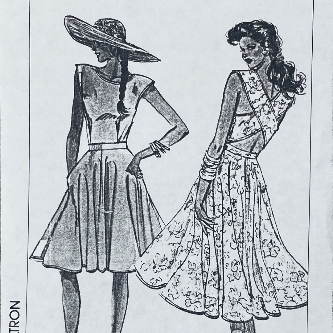 Simplicity 8618 1980s Criss-cross Open Back Sun Dress Pattern Size 6-10 ...