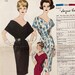 Vogue 1487 - Jacques Griffe Rare Off-the-shoulder Dress and Fitted Slip ...
