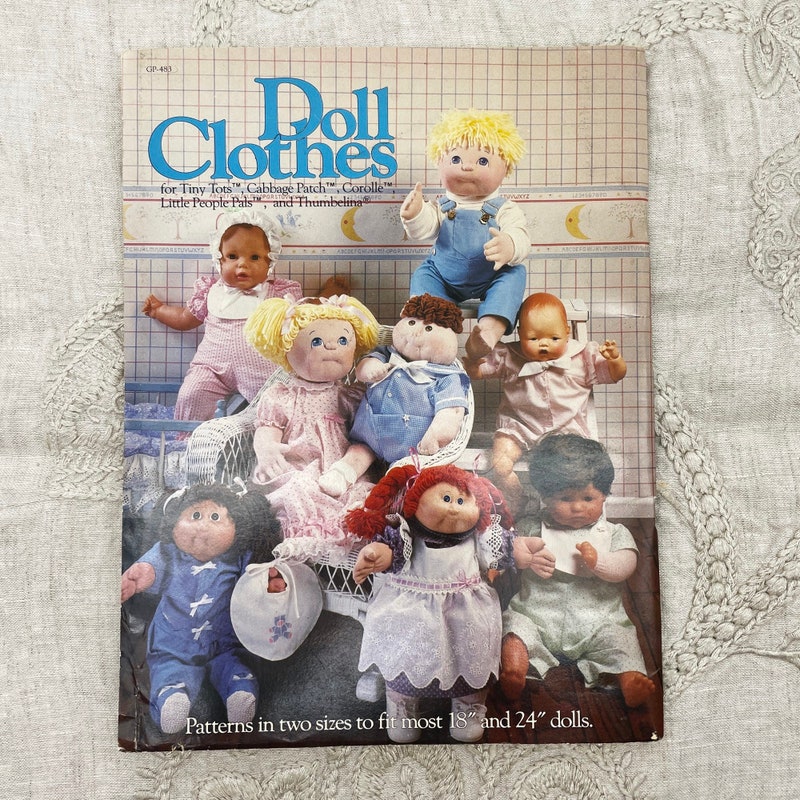 Cabbage Patch Pattern Book - Etsy
