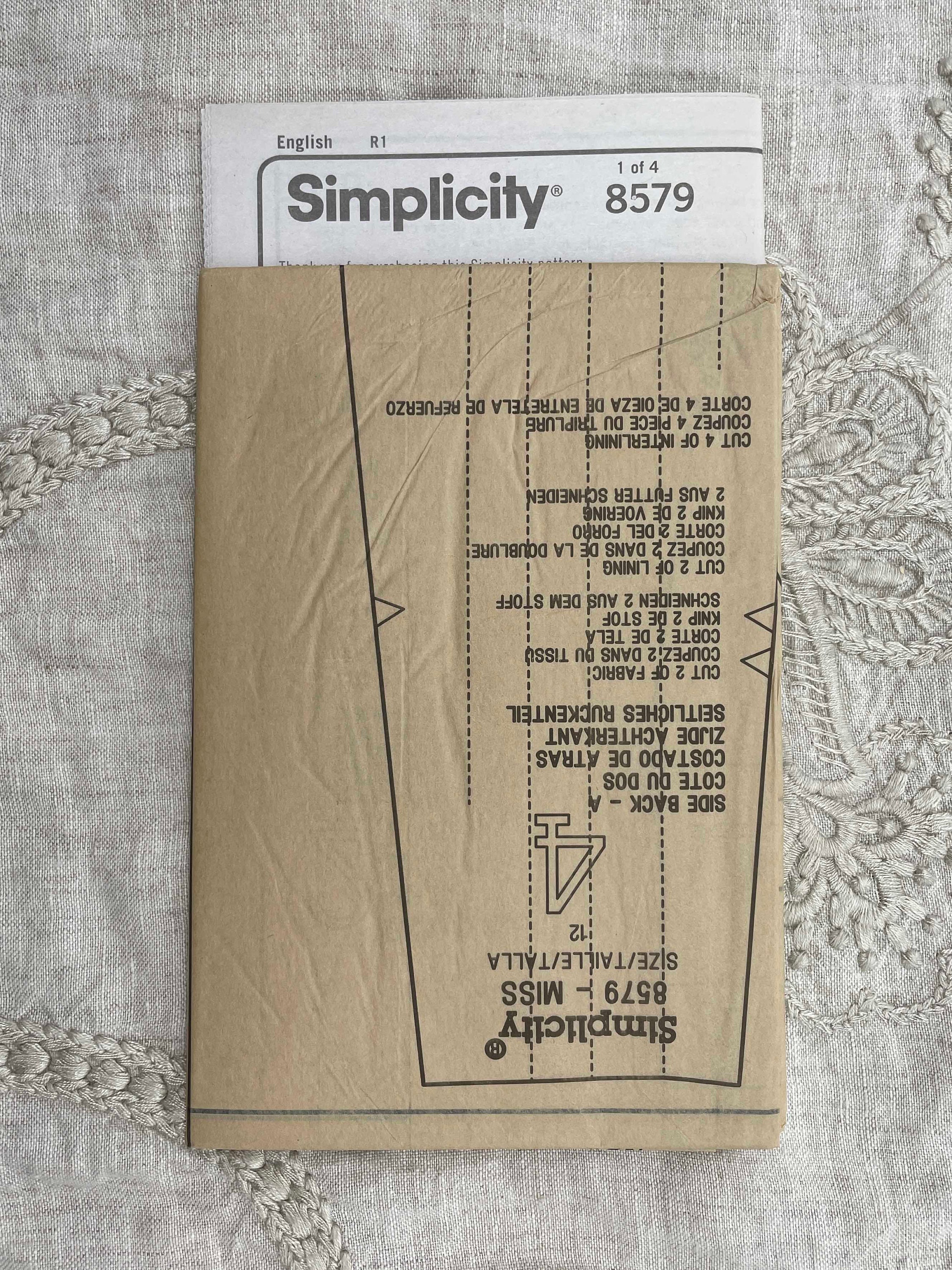 Simplicity 8579 18th Century Corset Shift and Panniers - Etsy