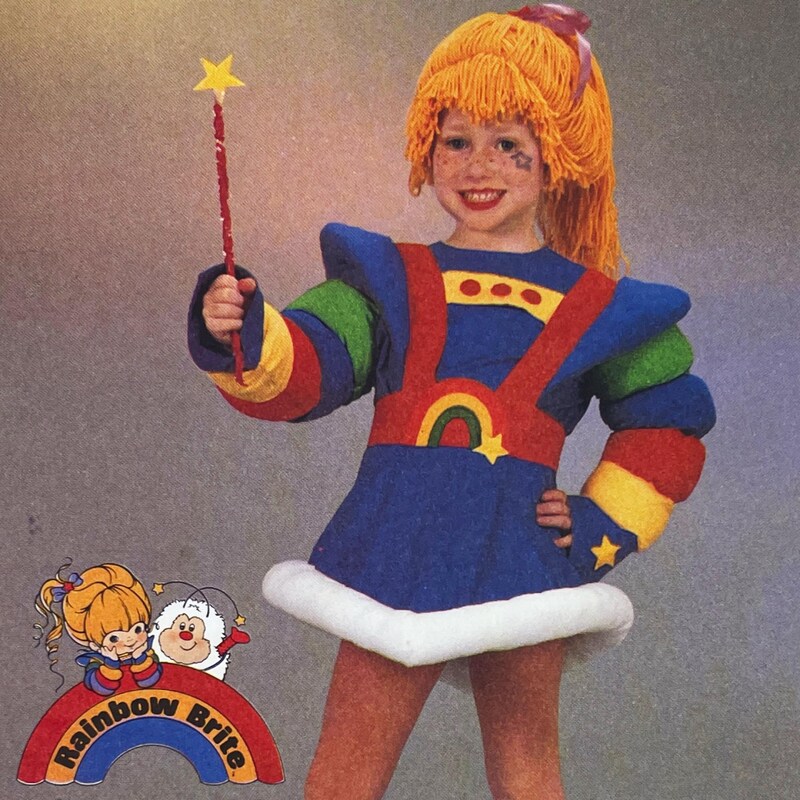 Rainbow Brite Pattern - Etsy