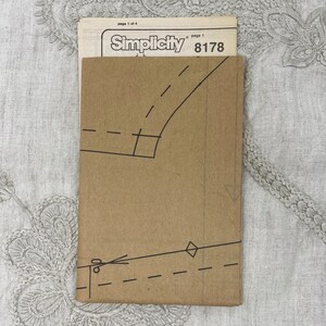 Simplicity 8178 - 1980s Unisex Western Wear Shirt - Size Medium ( 35-36 ...