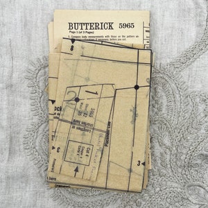 Butterick 5965 1970s Mens Pants and Vest Pattern Chest 42 Cut - Etsy