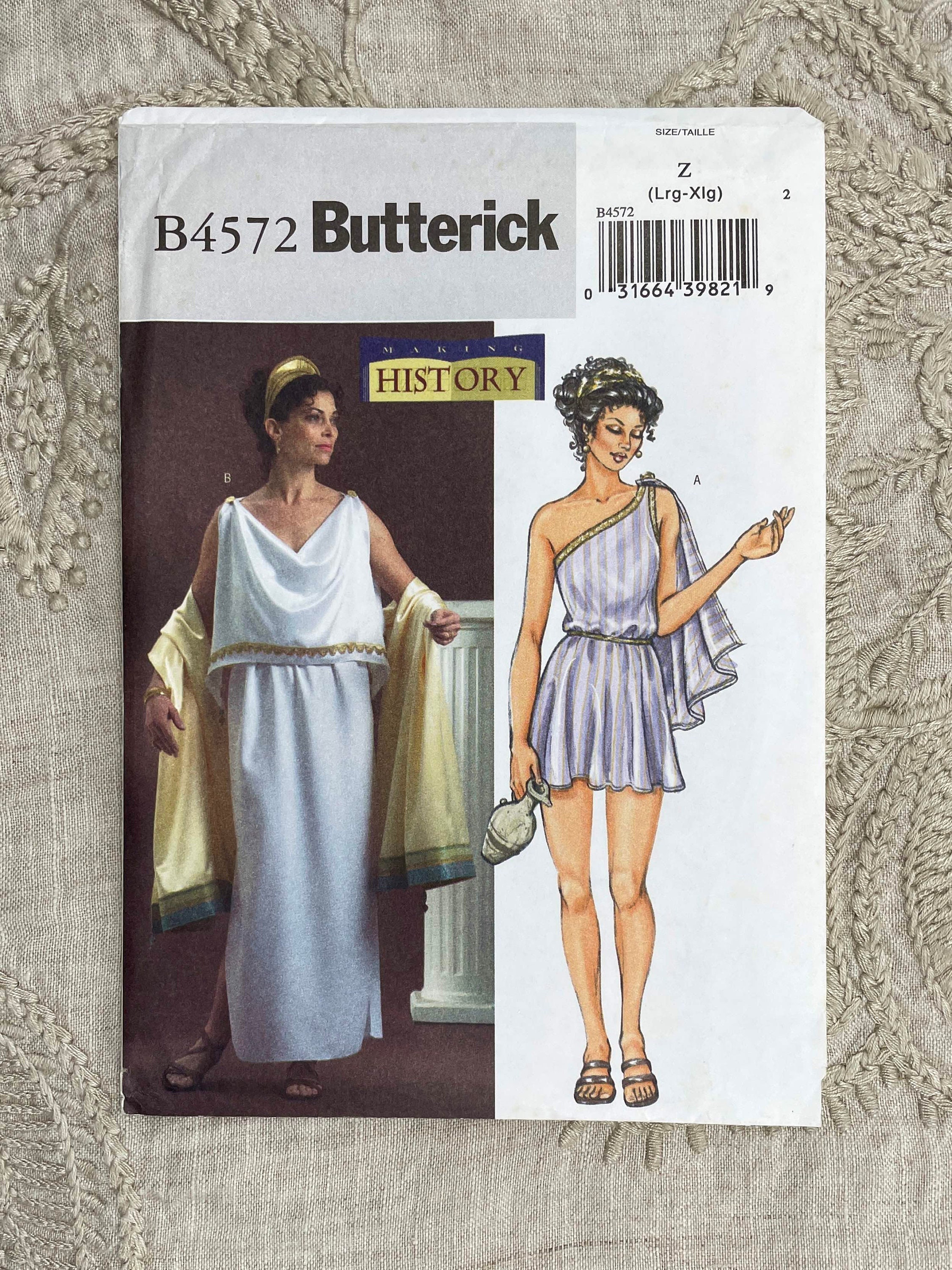 Greek Goddess Costume Pattern