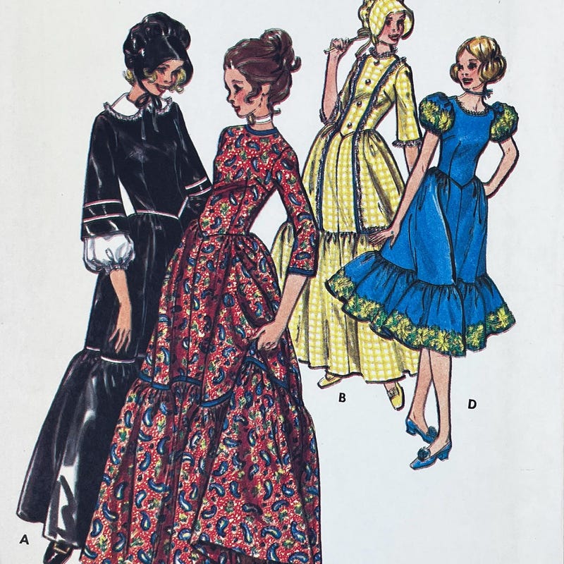 Victorian Prairie Dress - Etsy