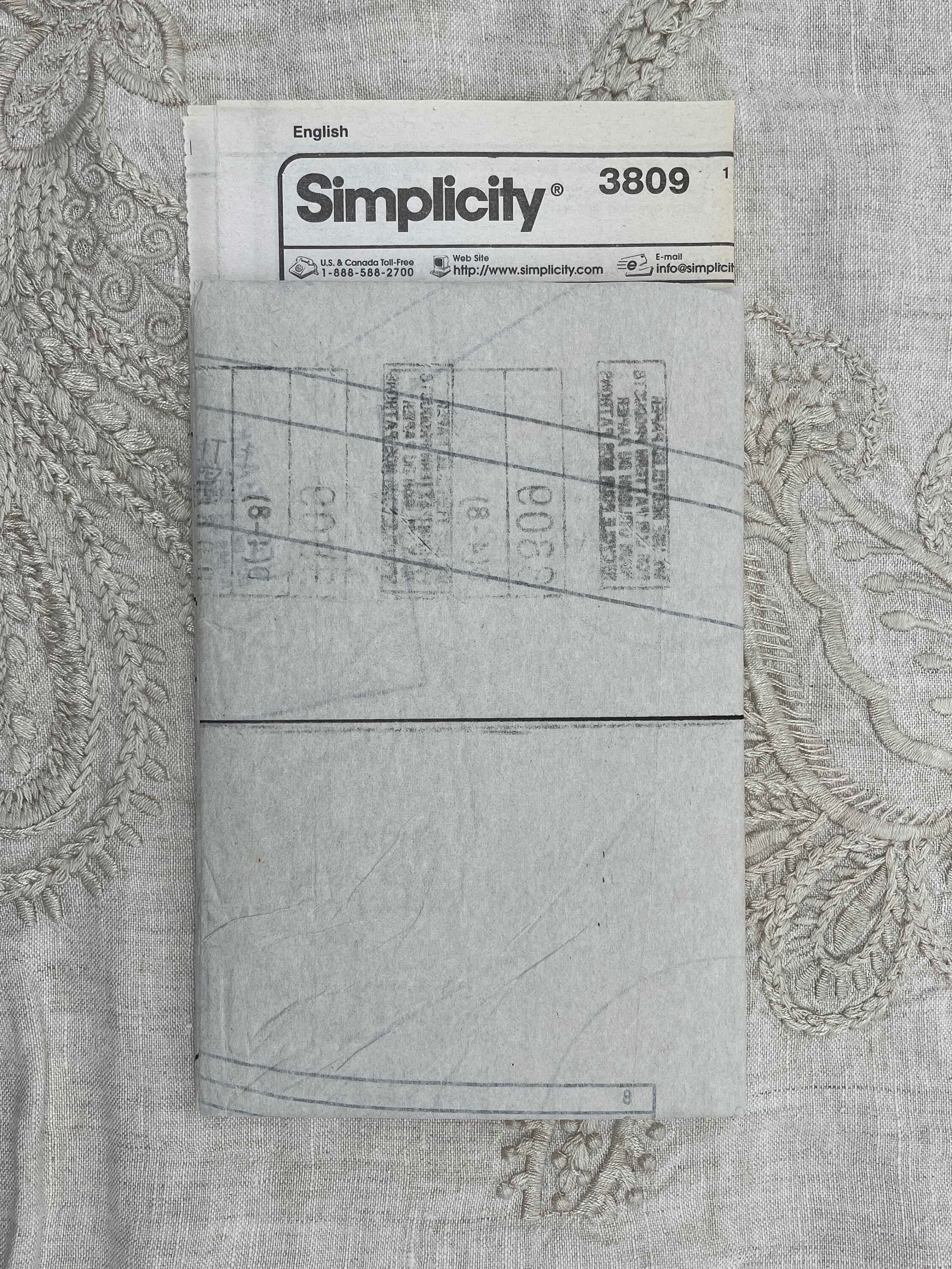 Simplicity 3809 Renaissance Costumes Pattern Size 4-8 - Etsy