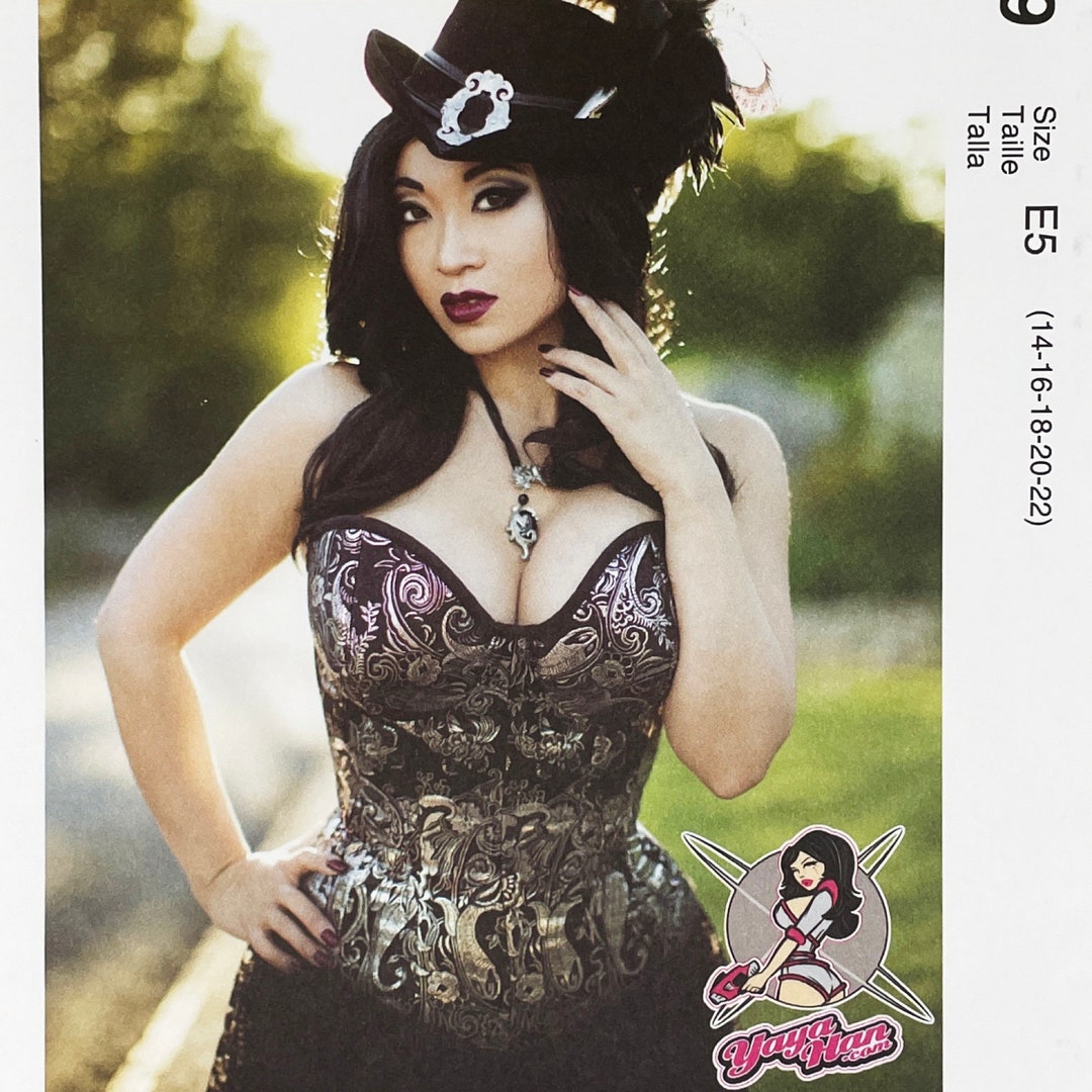 Mccall's 7339 - Yaya Han Overbust and Underbust Corset Pattern - Size 6-14 (30.5-36") - Uncut ...