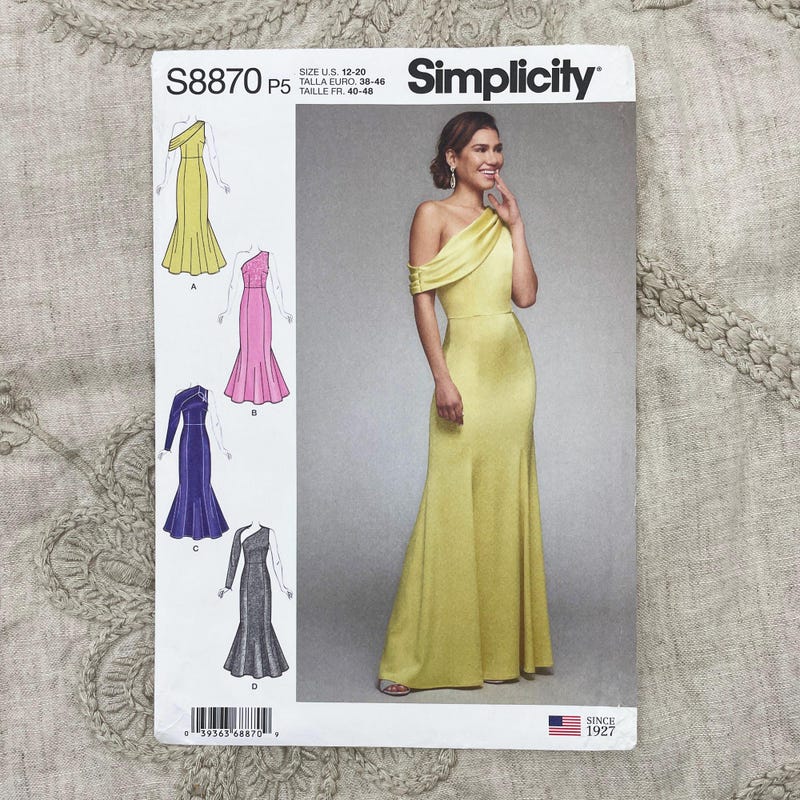 Draped Dress Pattern - Etsy