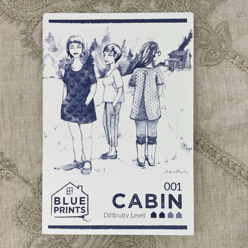 Blueprints for Sewing - Cabin Shirt or Shift Dress Sewing Pattern With ...
