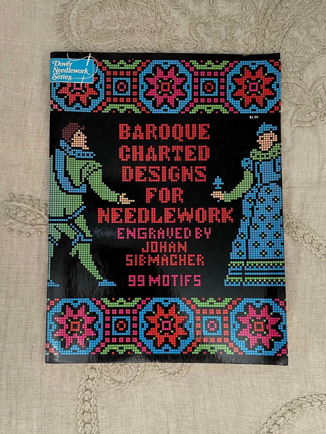 Dover Needlework Series Baroque Charted Designs for - Etsy
