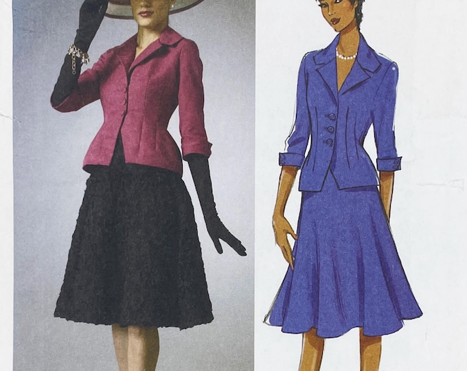 Butterick 5962 - Rare Gertie New Look Style Bar Suit Pattern - Size 8 ...