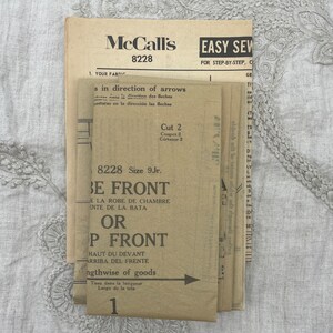 Mccall's 8228 - 1960s Beach Muumuu Robe, Top, Bathing Suit and Pants ...