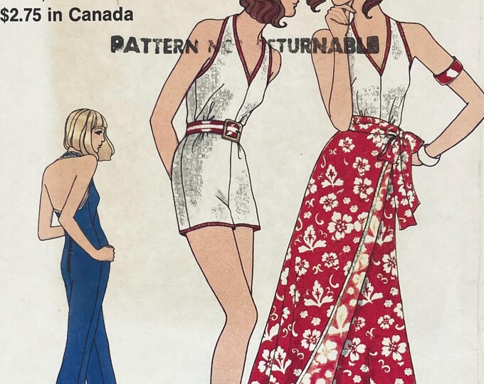 Kwik Sew 876 - 1970s Nightgown and Peignoir Pattern - Size S-xl (32.5 ...