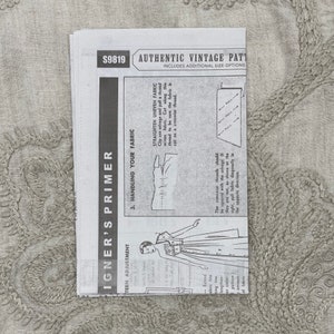 Simplicity 9819 - Reissued 1950s Soft Gathers Midriff Dress and Jacket ...