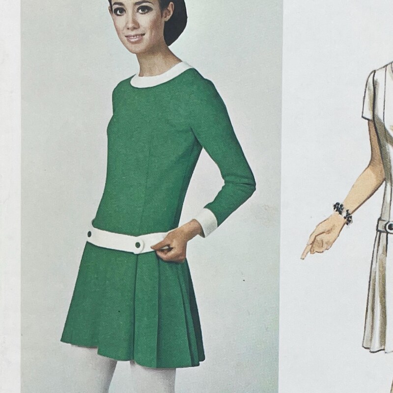 Mary Quant Pattern - Etsy UK