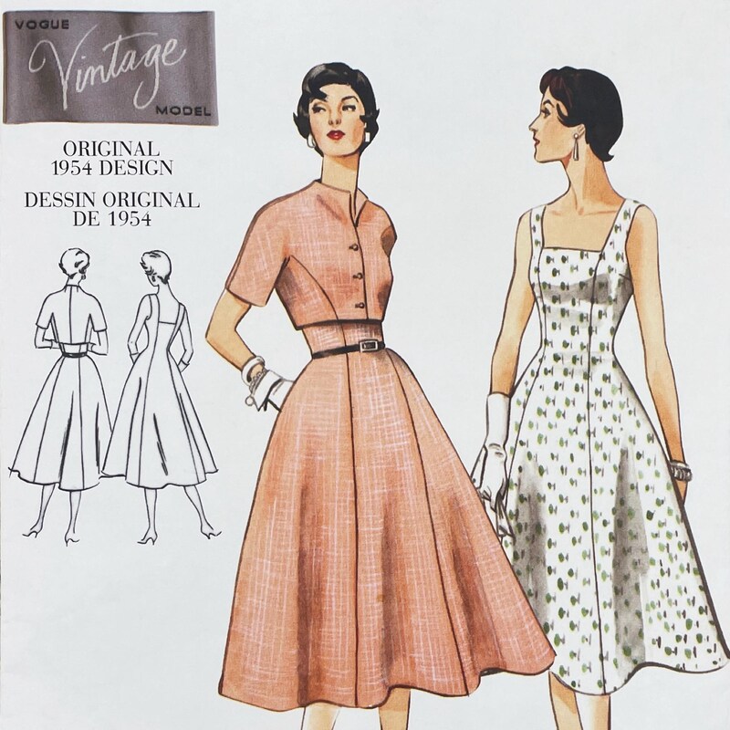1950s Vogue Patterns - Etsy