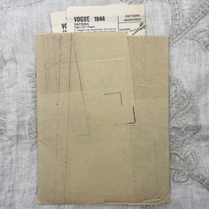 Vogue 1944 1960s Space Age A-line Dress Pattern Size 8 31.5 Uncut - Etsy