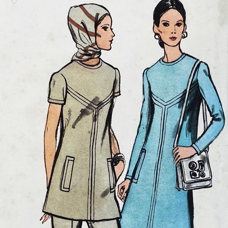 Vogue 1970 Pattern - Etsy
