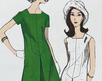 Butterick 3703 - Mary Quant 1960s Scooter Dress Pattern With a Peter ...