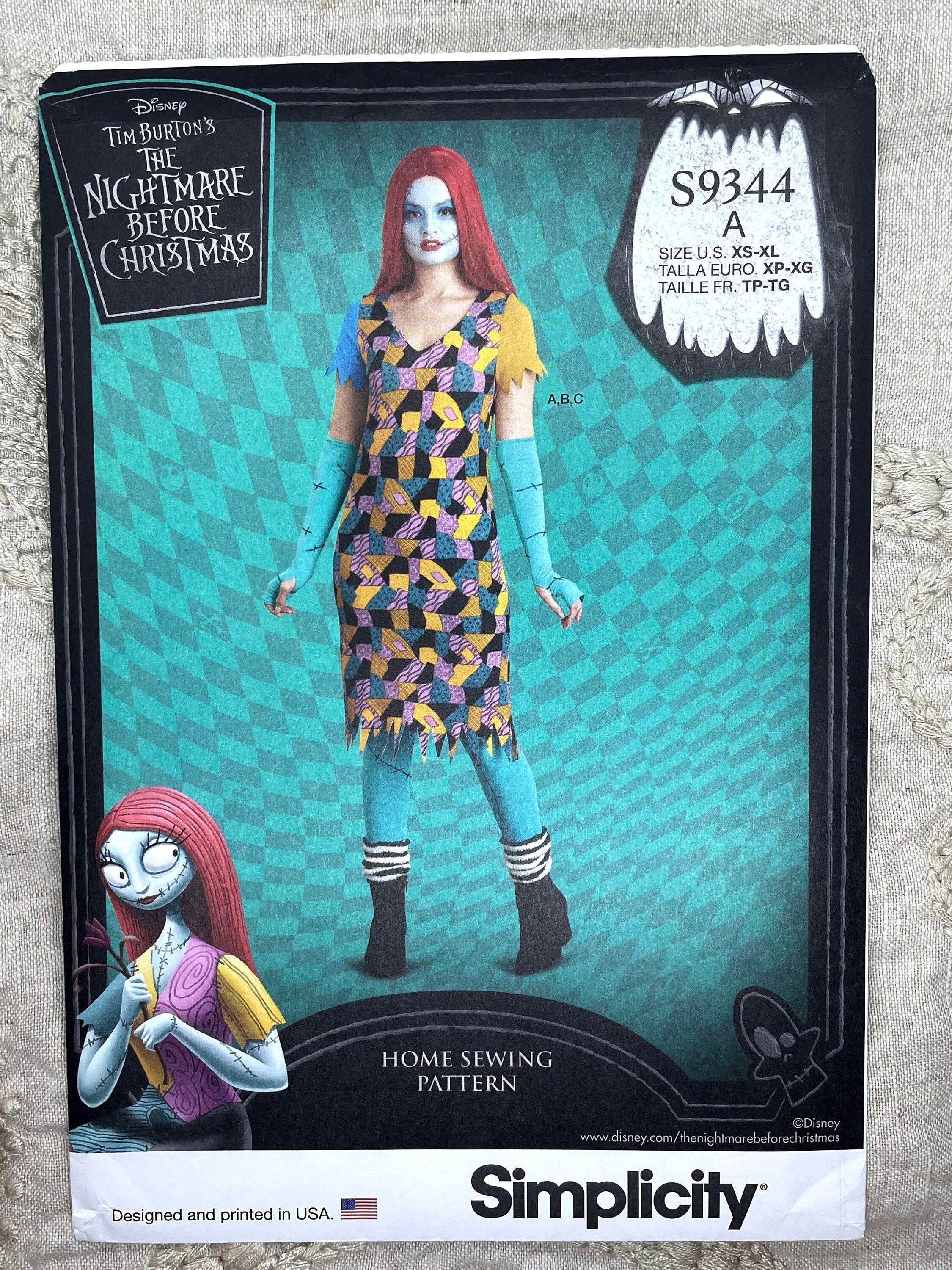 Sally Costume Pattern
